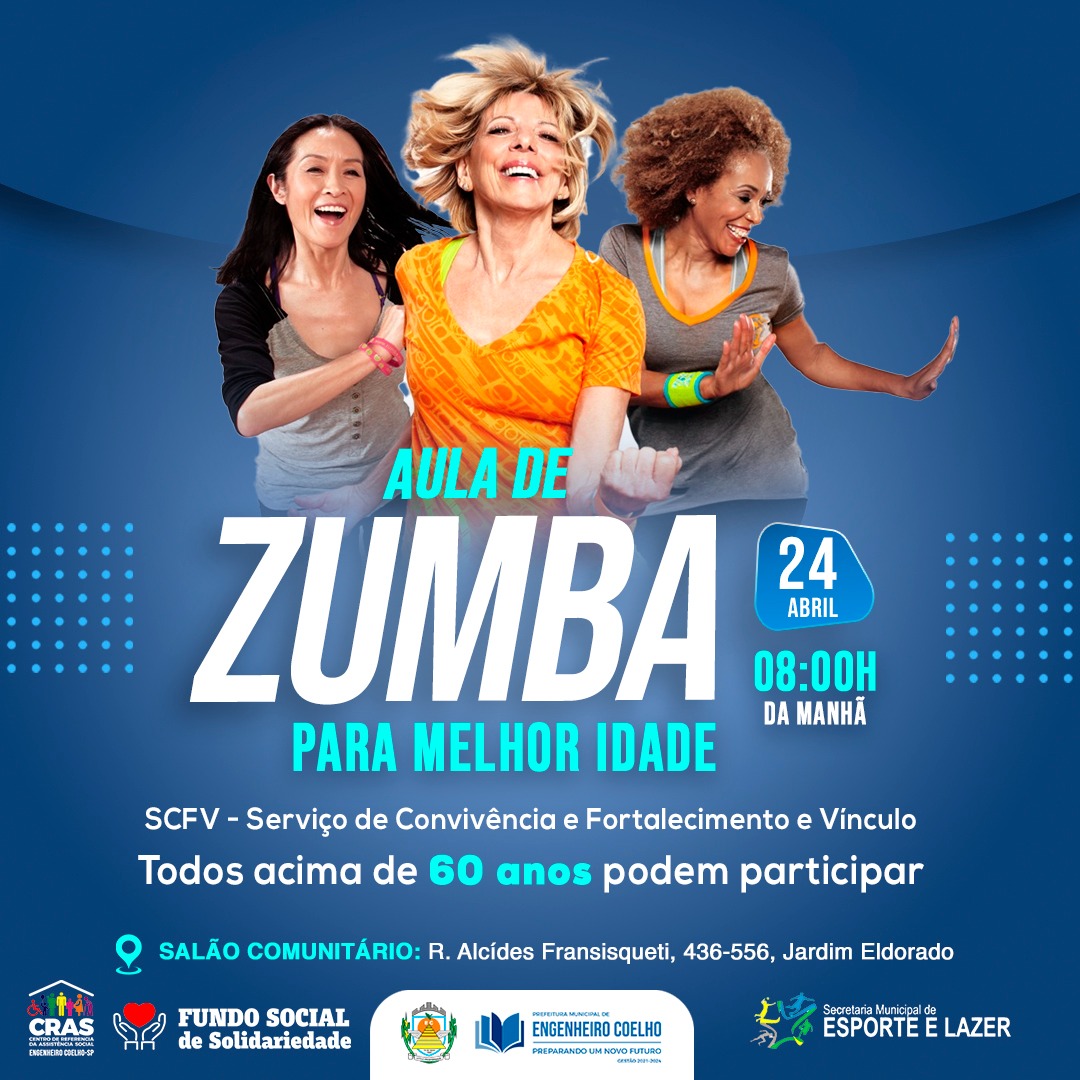 Projeto “Zumba para Melhor Idade” inicia nesta segunda-feira em ...